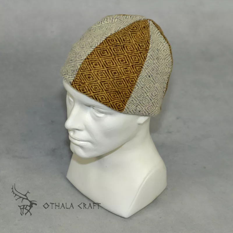 Hand weaved Viking Woolen hat, Slavic hat, Medieval, Larp, Fantasy ...