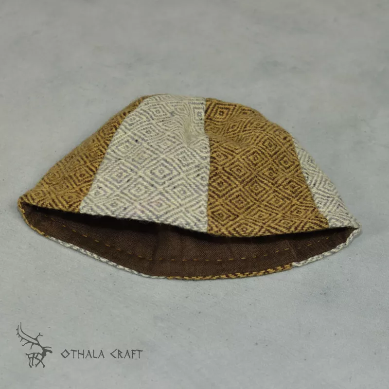Hand weaved Viking Woolen hat, Slavic hat, Medieval, Larp, Fantasy ...